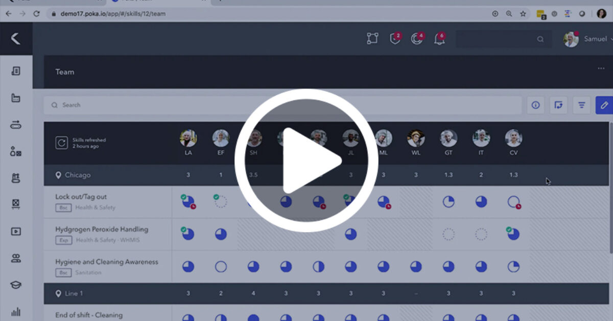 Learning & Development Demo | Poka